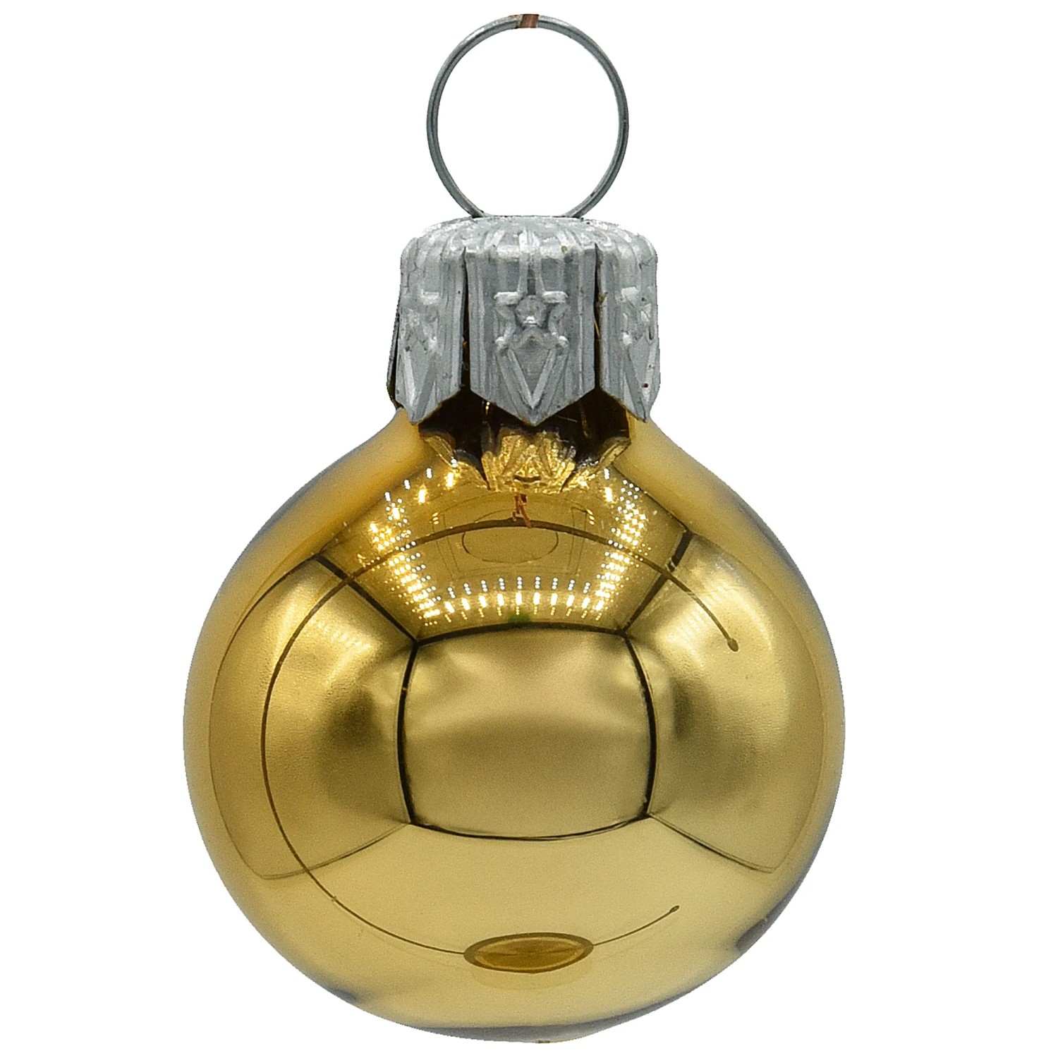 Vitbis Weihnachtskugel-Set Glas Ø 10 cm Cognac Glänzend 2 Stück kaufen ...
