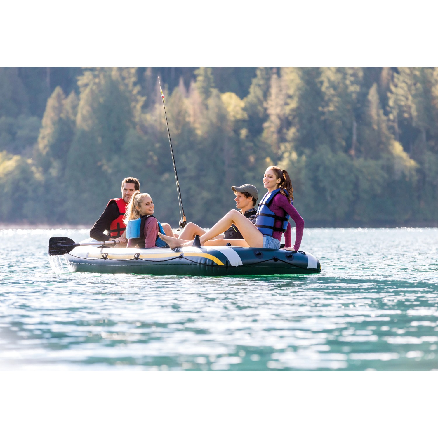 Intex Boot-Set Seahawk 4 Grün kaufen bei OBI