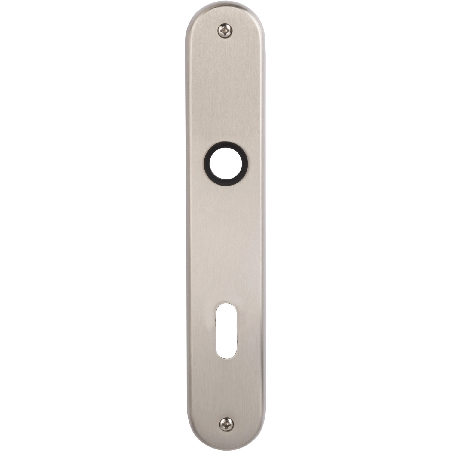 Langschild "Classic" Zimmertüren Edelstahl Satiniert Ausrichtung Rechts ...