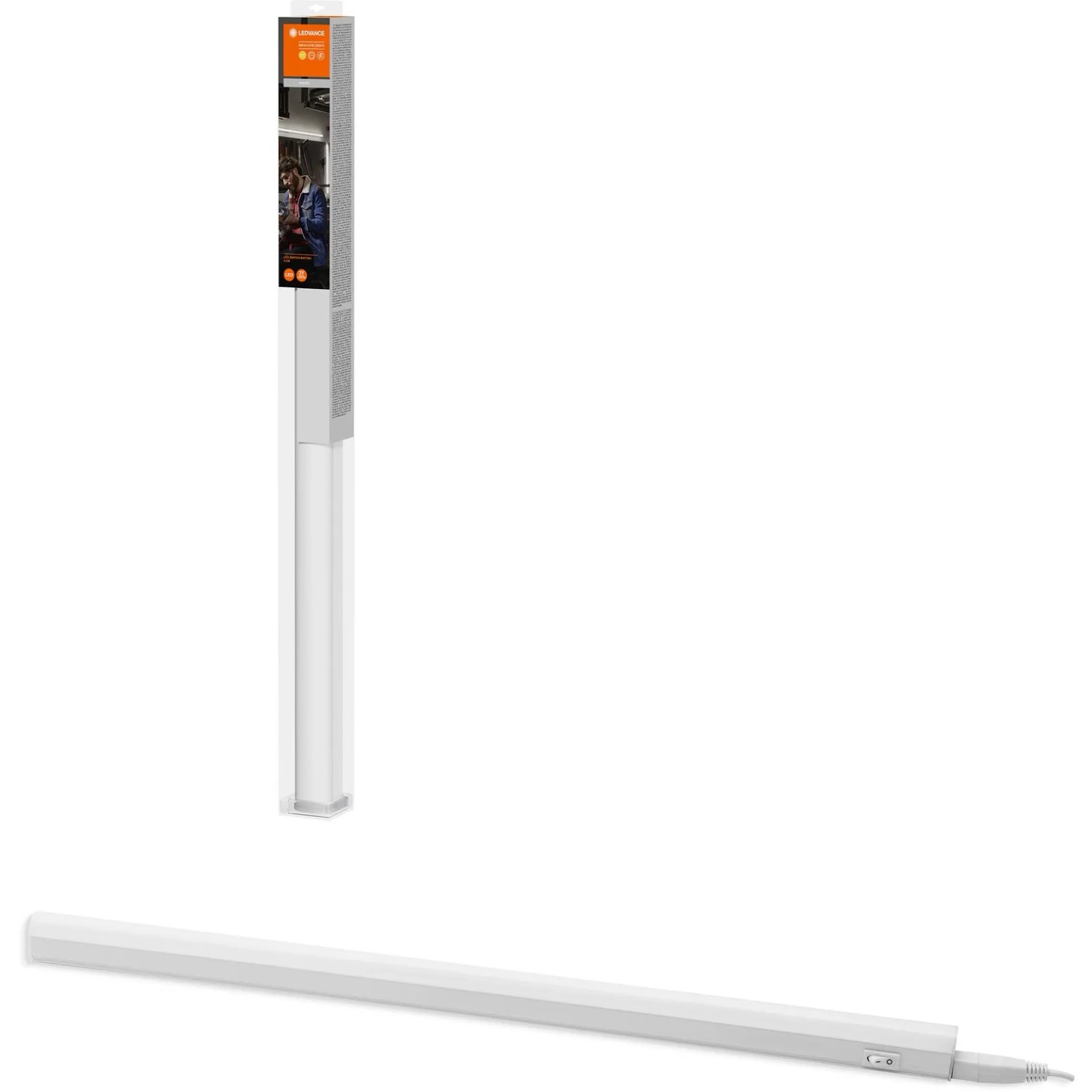 Ledvance LED-Lichtleiste Switch Batten Weiß 900 lm 60 cm kaufen bei OBI