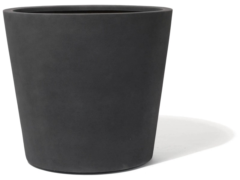 Kirschke Pflanzgefäß Pure Line Ilford Ø 20 cm x 18 cm Anthrazit kaufen ...