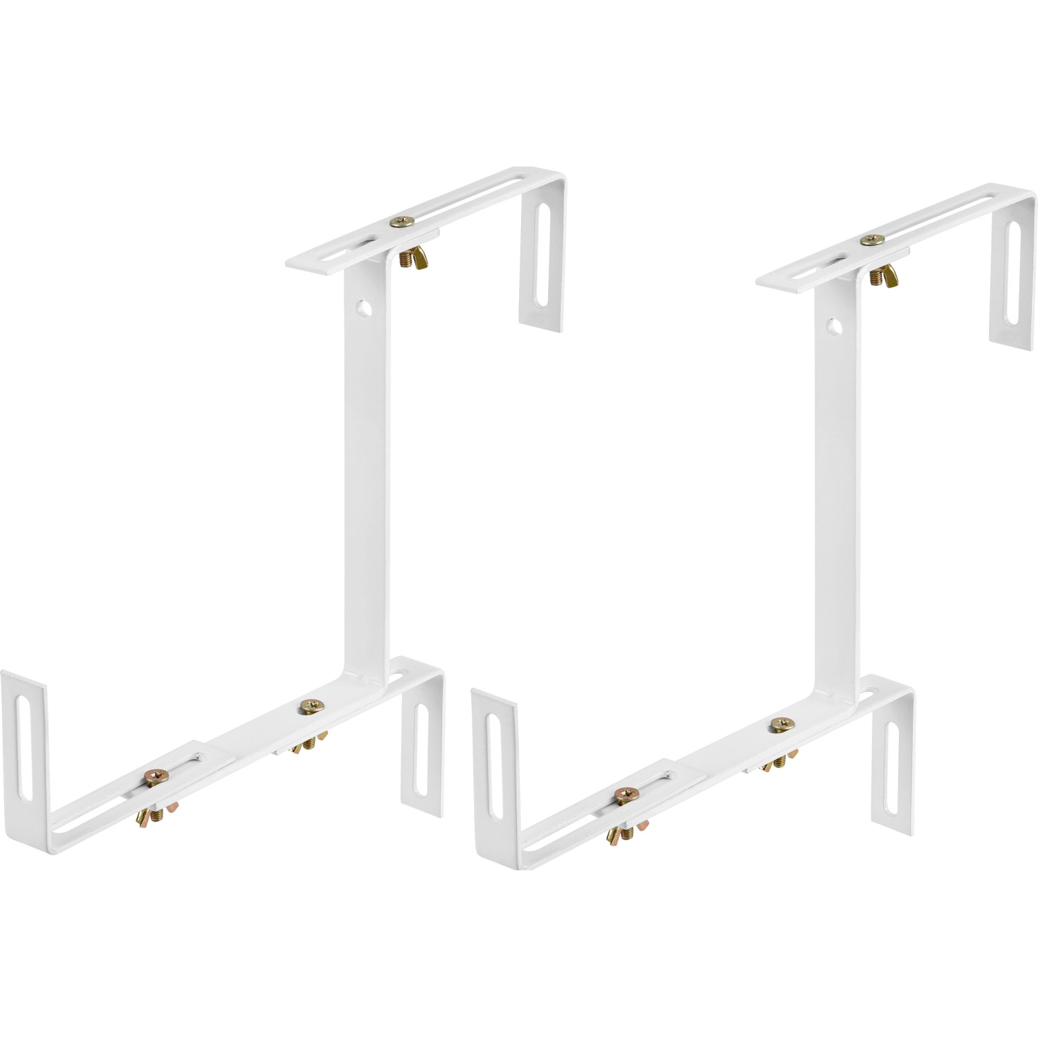 Balkonkastenhalter Weiß 3-dimensional verstellbar kaufen bei OBI