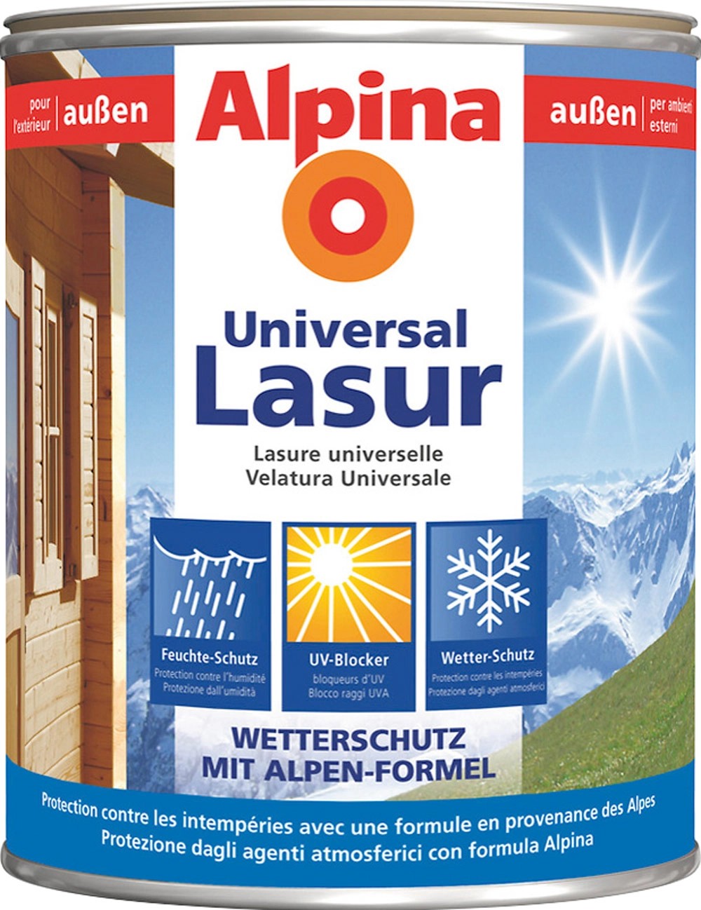Alpina Universal Lasur Eiche 750 ml kaufen bei OBI