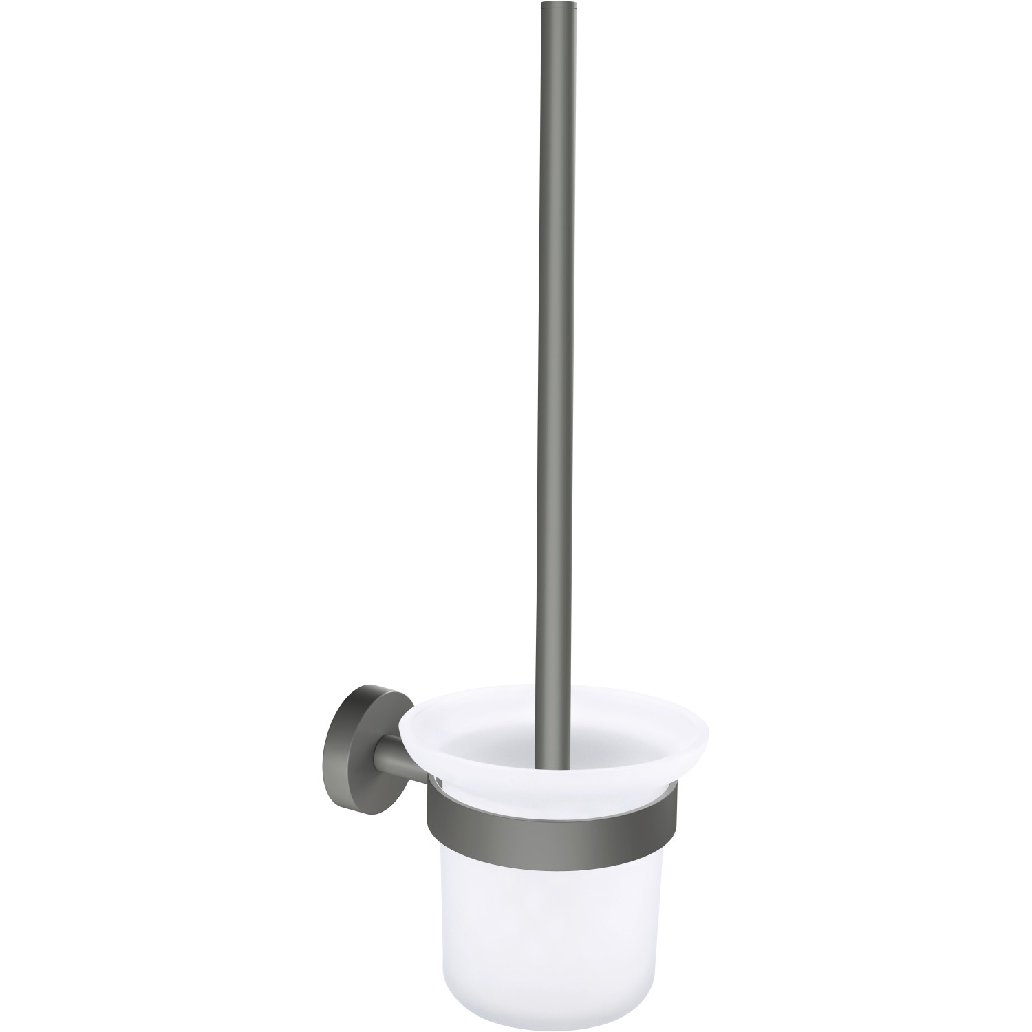 Tesa WC-Bürstenhalter Moon Grau Matt inkl. Klebelösung kaufen bei OBI