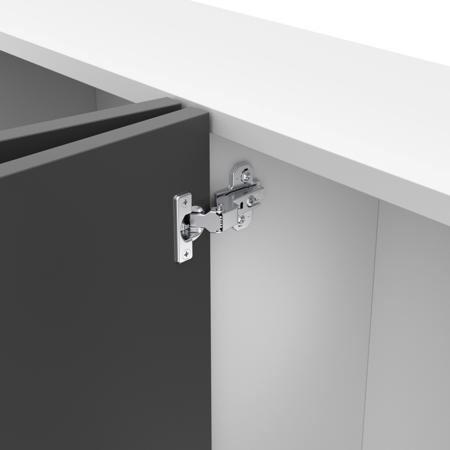 Hettich Mini-Scharnier Mittelwandanschlag 15 mm - 22 mm 1 Stück kaufen ...