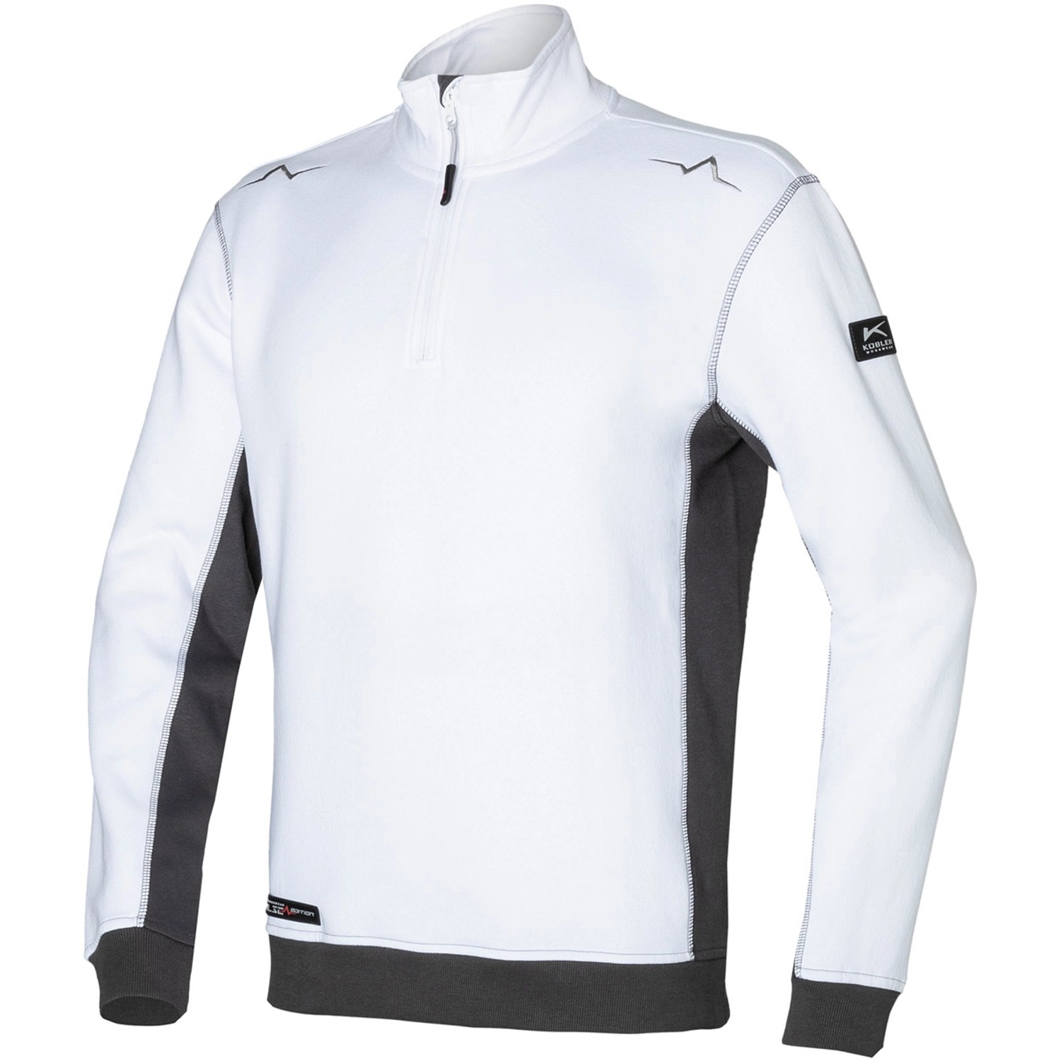 Kübler Pulse Handcraft Troyer Weiß/Anthrazit Gr. XL kaufen bei OBI