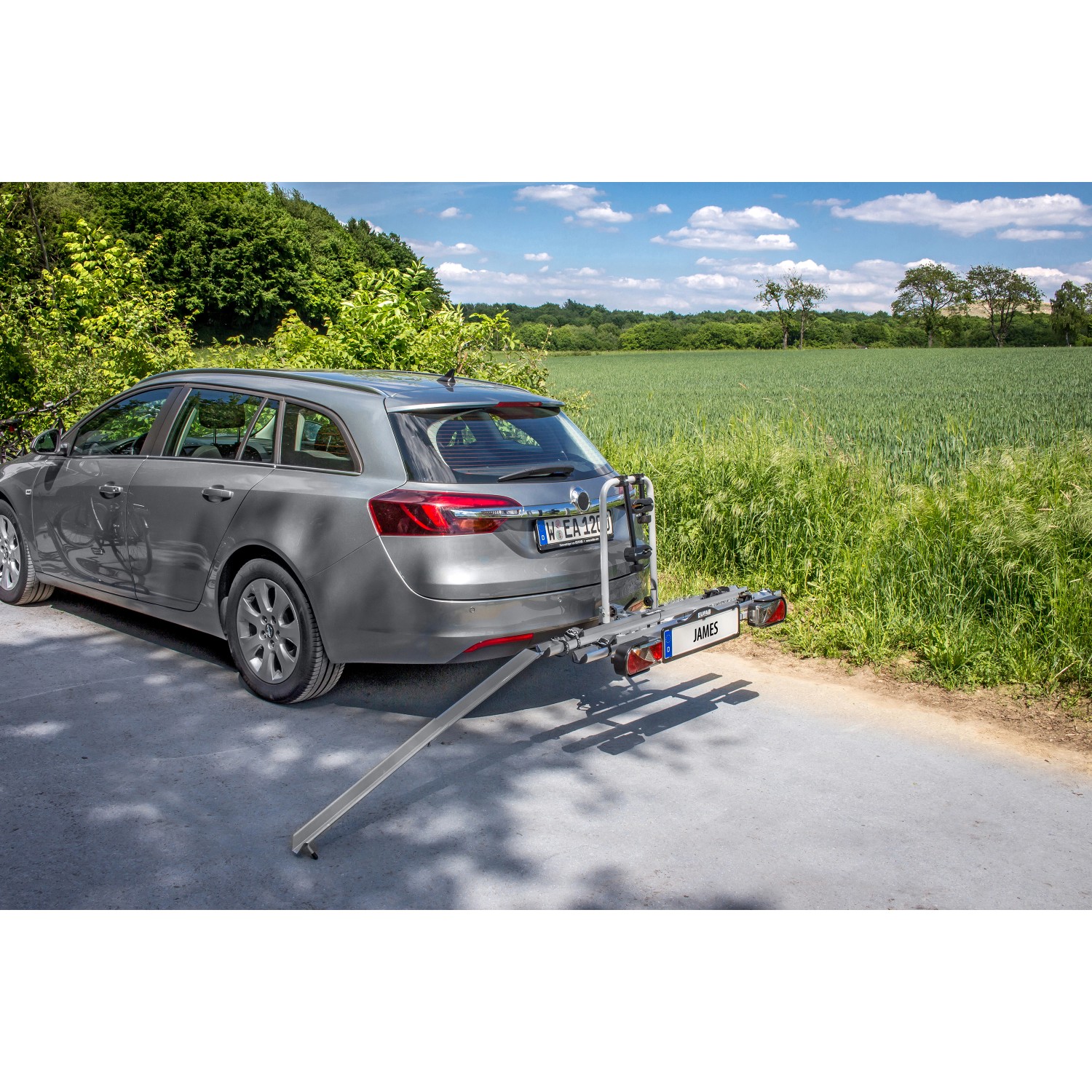 Eufab Auffahrschiene für die Fahrradträger James, Poker-F und Premium ...