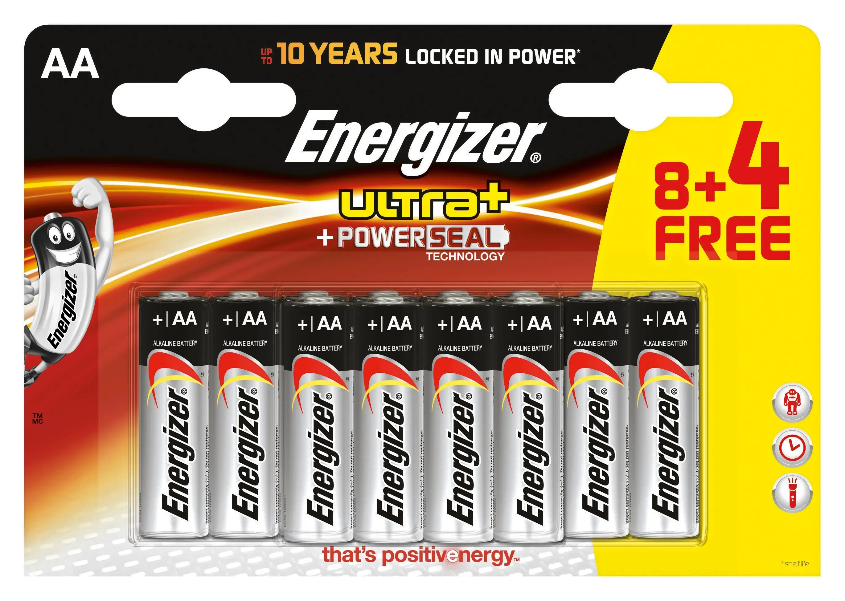 Energizer Ultra+ Power Seal Alkaline Batterie AA 12 Stück kaufen bei OBI