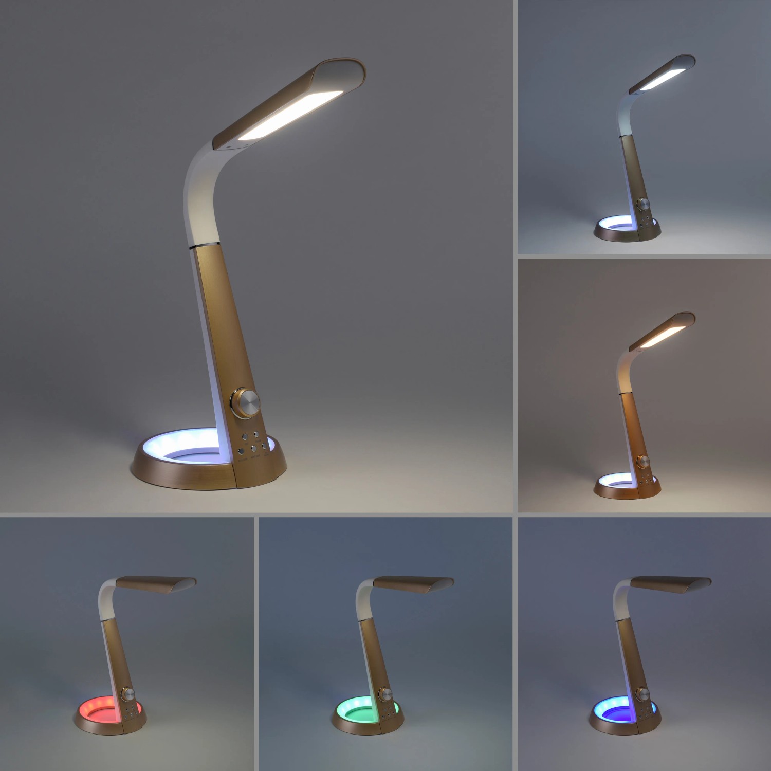 Paul Neuhaus Schreibtischleuchte Bill Messing matt 40 x 65 cm kaufen ...