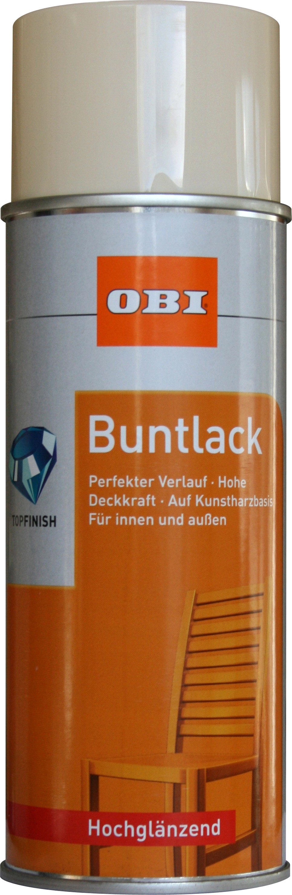 OBI Buntlack Spray RAL 1015 Hellelfenbein hochglänzend 400 ml kaufen bei OBI