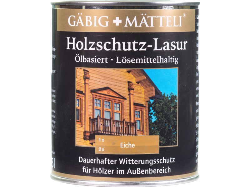 Gäbig & Mätteli Holzschutzlasur Eiche 750 ml kaufen bei OBI