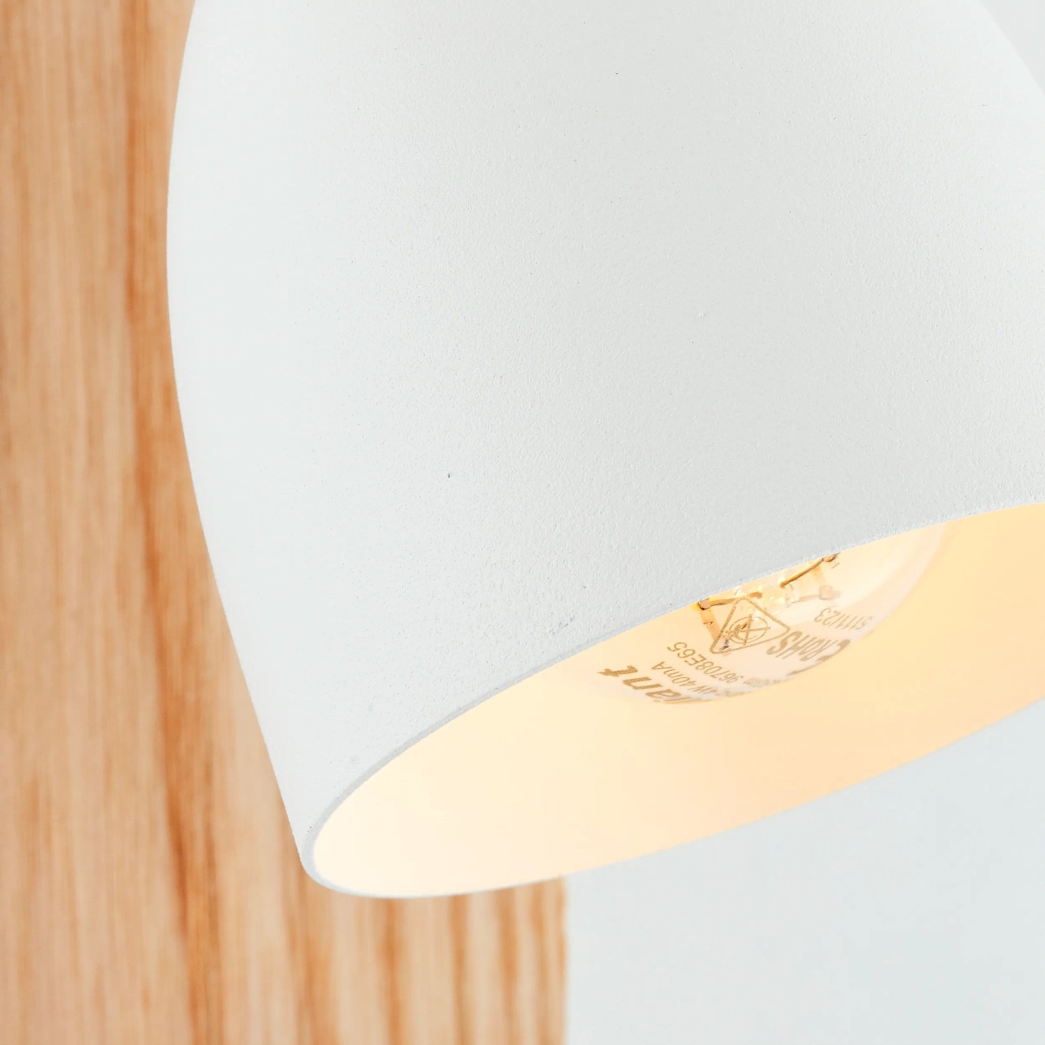 Brilliant Wandspot Daintree Weiß und Natur kaufen bei OBI