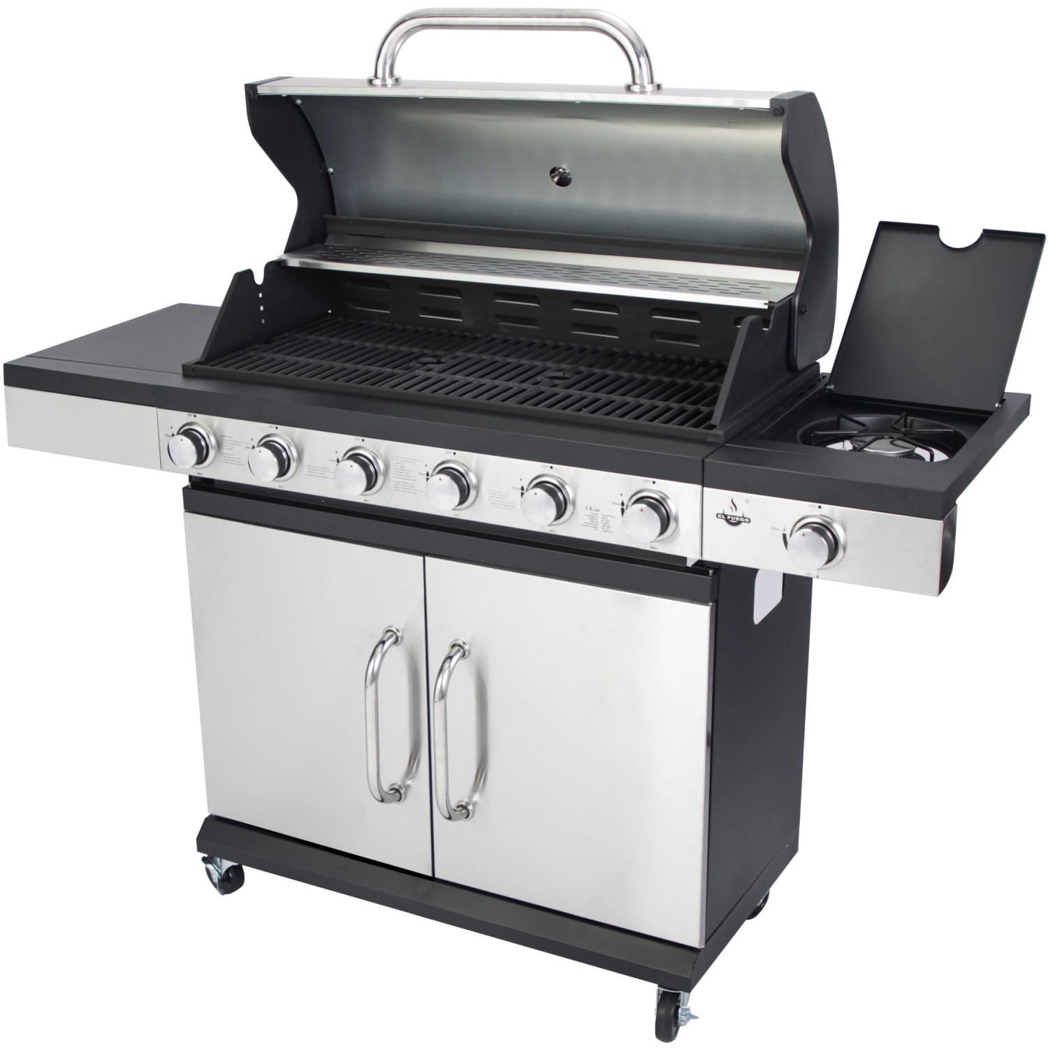 El Fuego Gasgrill San Antonio 6 1 Brenner Kaufen Bei Obi