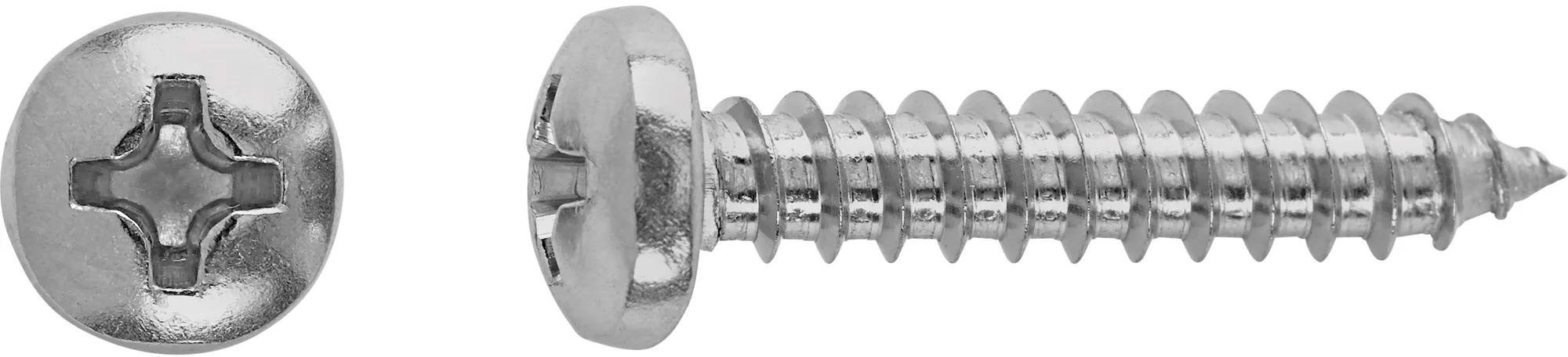 LUX Linsenkopf Blechschraube Ø 4,2 mm x 38 mm Edelstahl 12 Stück kaufen ...