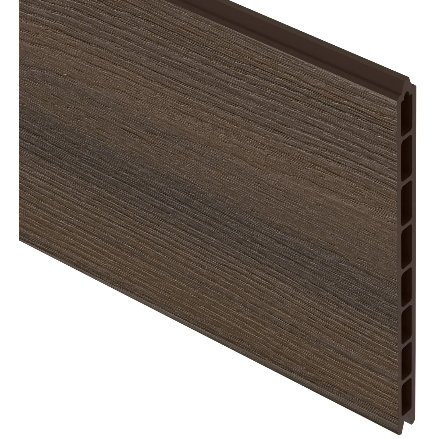 Sichtschutzzaun System WPC Platinum XL Einzelprofil Braun kaufen bei OBI