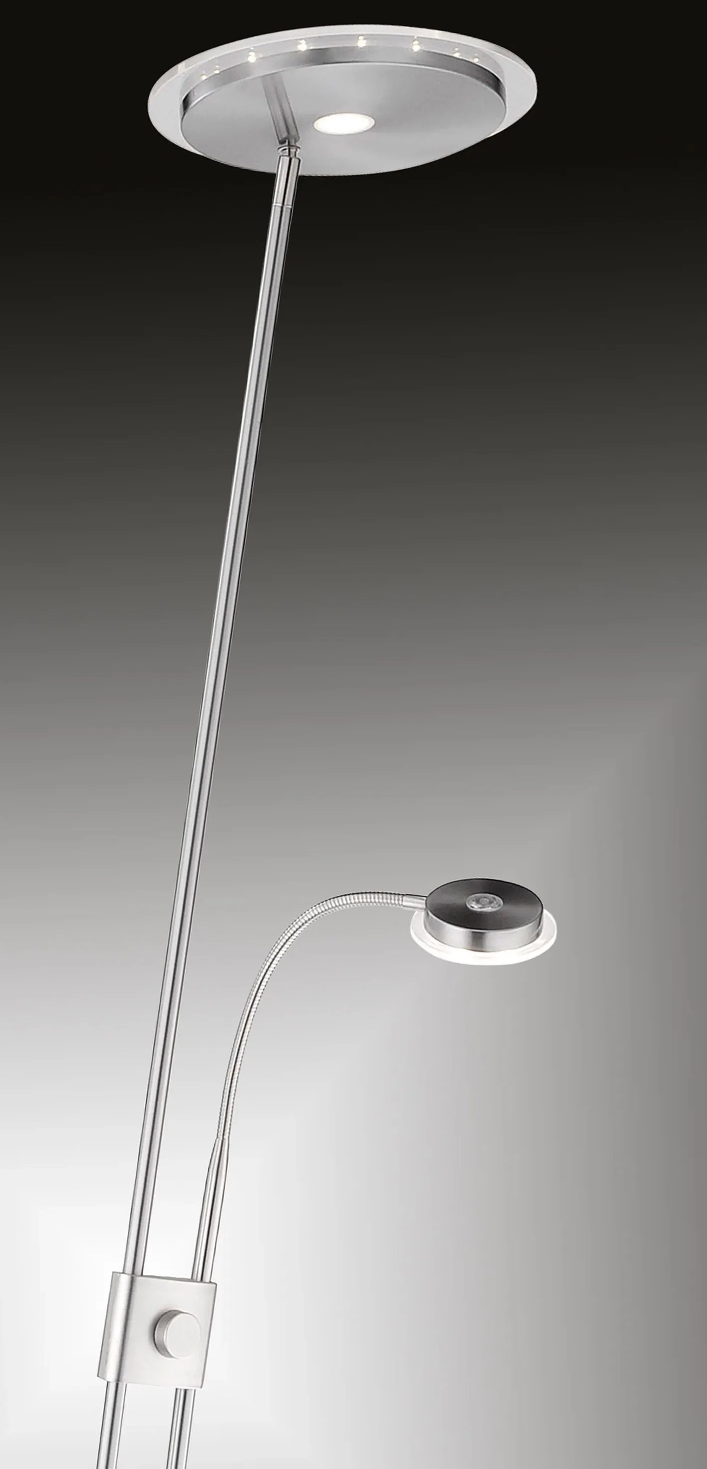 LED-Stehleuchte Adrian rund kaufen bei OBI