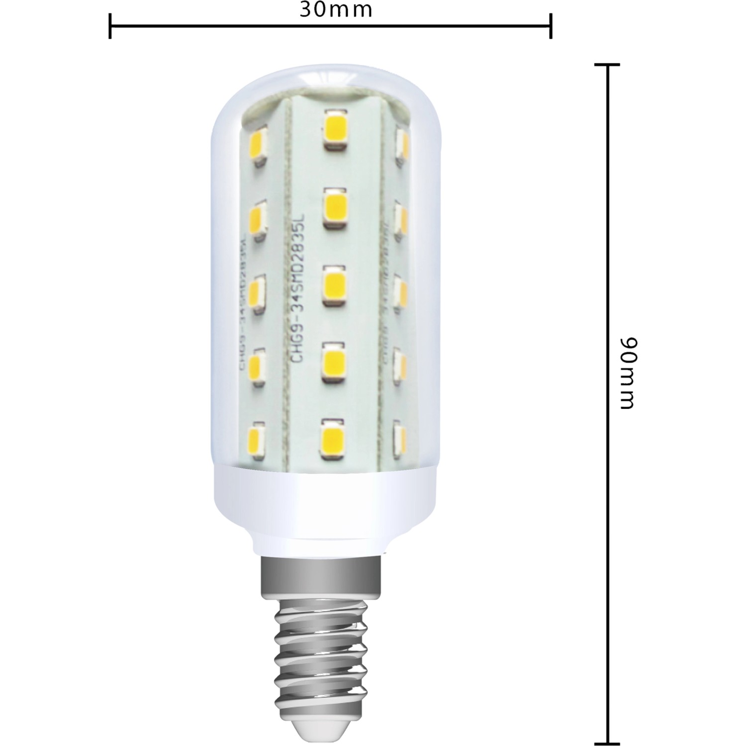 LED-Leuchtmittel SMD E14 Kapsel T30 4 W 400 lm Ø 3 cm x 9 cm kaufen bei OBI
