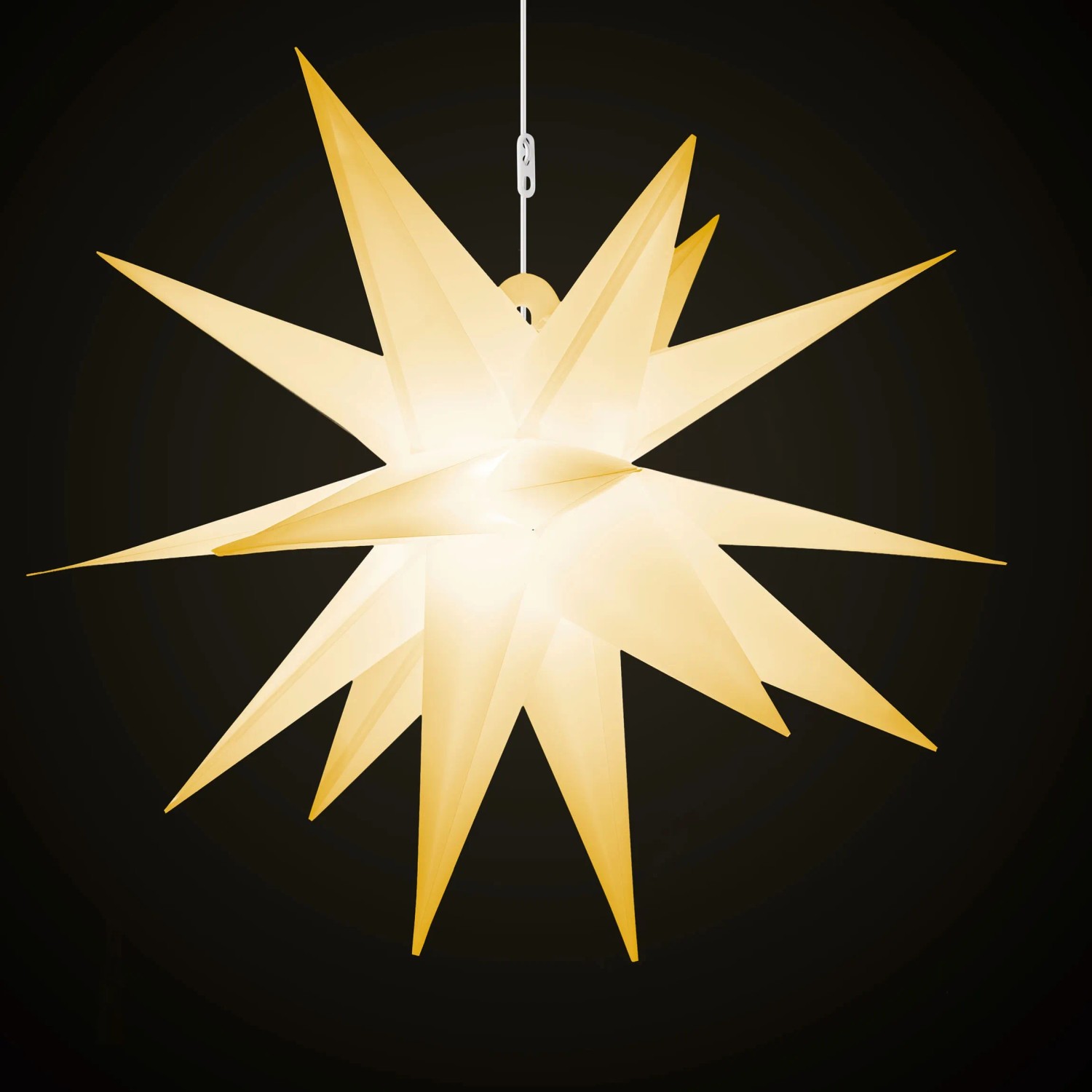 Amare LED-3D-Weihnachtsstern XXL Ø 100 cm Weiß kaufen bei OBI