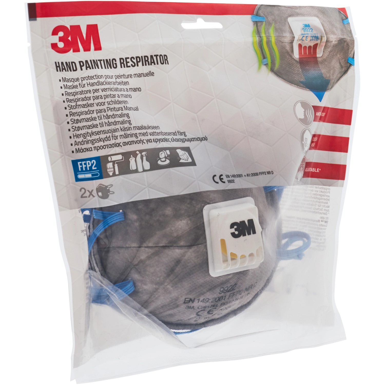 3M Aura Maske für Handlackierarbeiten 9922 kaufen bei OBI