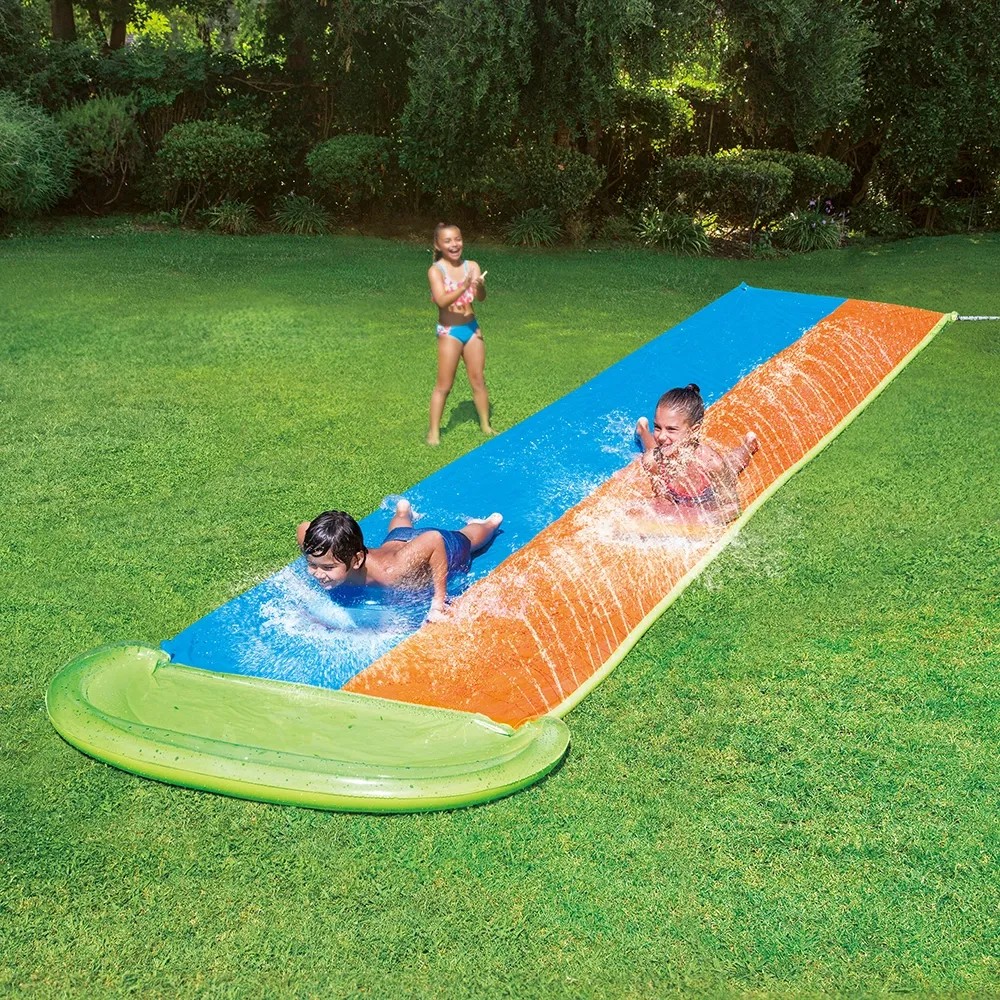 Summer Waves Doppel-Wasserrutsche Racer 5,49 m x 1,45 m kaufen bei OBI
