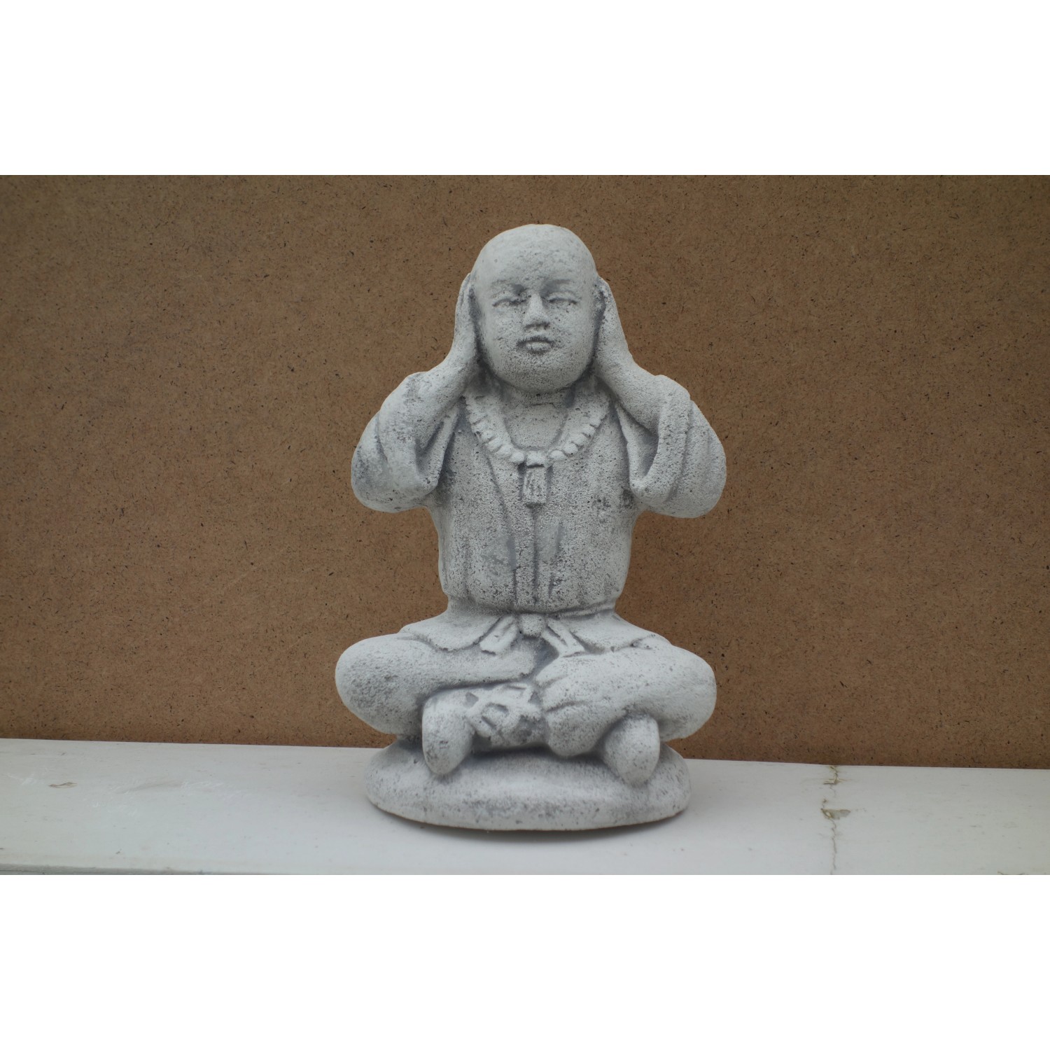 Orbis Gartendekoration-Figur Buddha Hand vor Ohren Beton 25 cm x 14 cm x 14 cm kaufen bei OBI