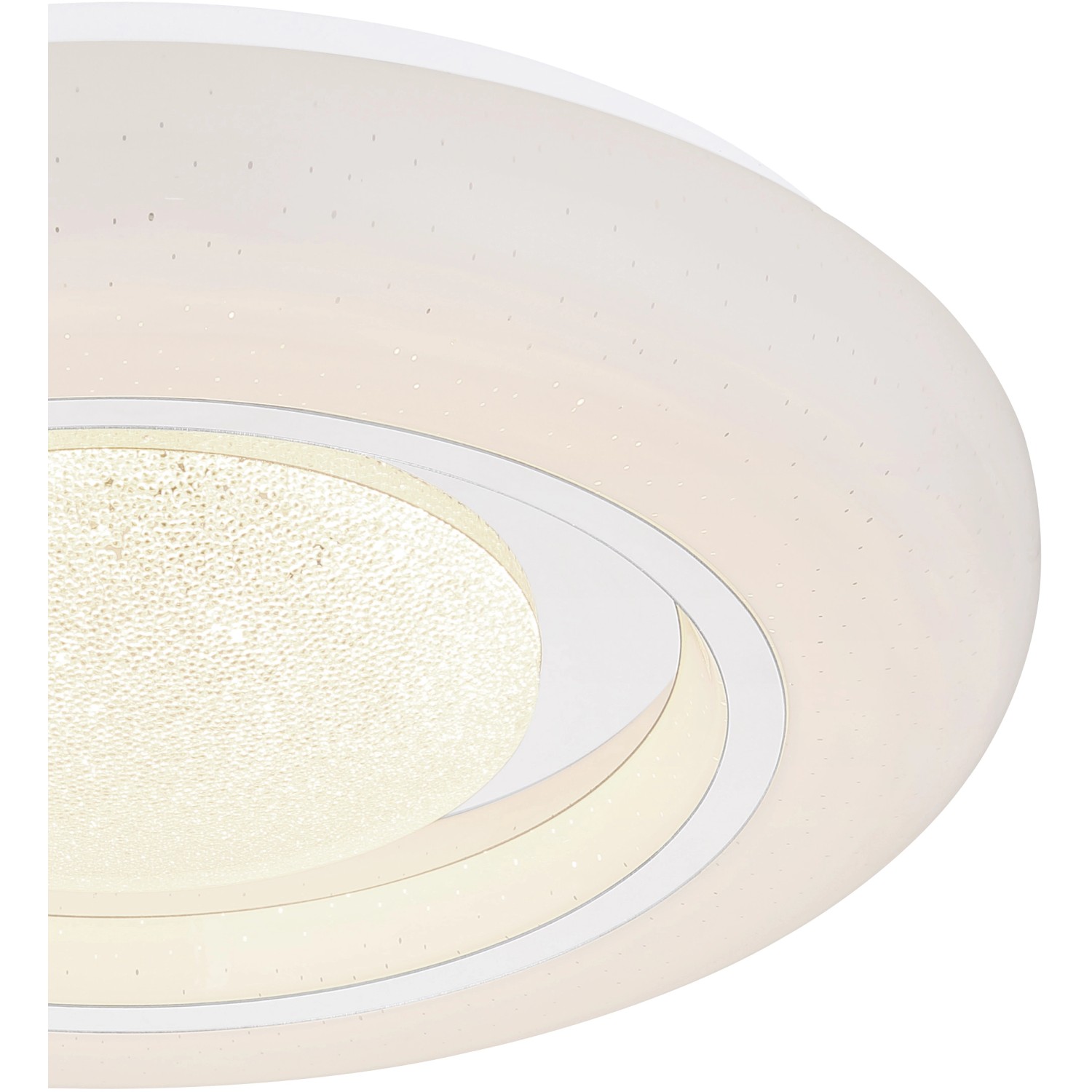 Globo LED-Deckenleuchte Burro 2-flammig Weiß 390 x 80 mm kaufen bei OBI