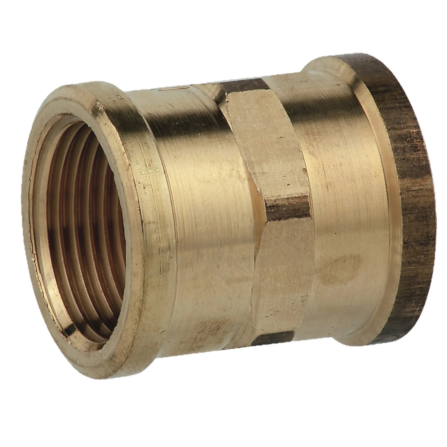 Kirchhoff Doppelmuffe 18,7 mm (1/2" IG) Rotguss kaufen bei OBI