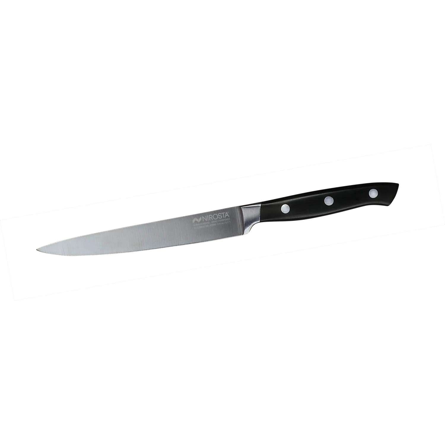 Nirosta Universalmesser Trinity 25,5 cm Silber-Schwarz kaufen bei OBI