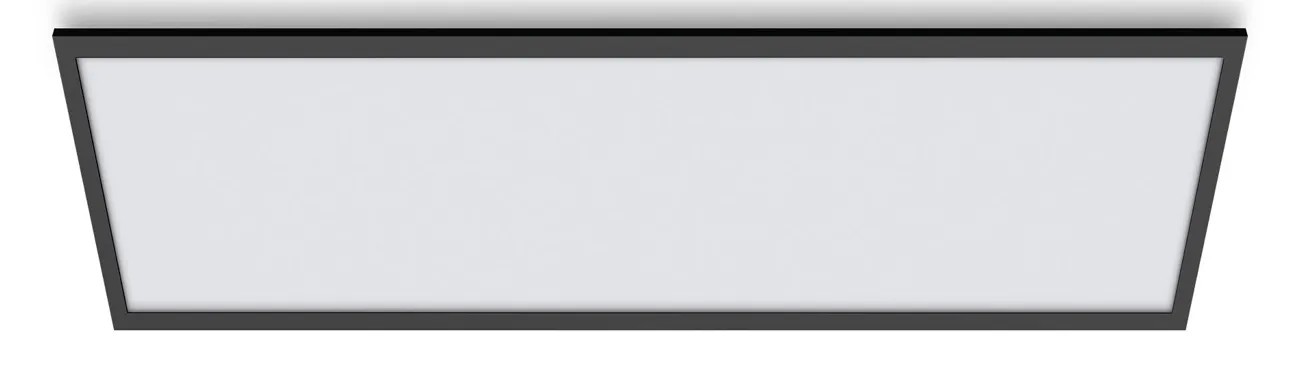 WiZ LED-Panel Rechteckig Tunable White 3400 lm Schwarz 119,5 cm x 29,5 ...