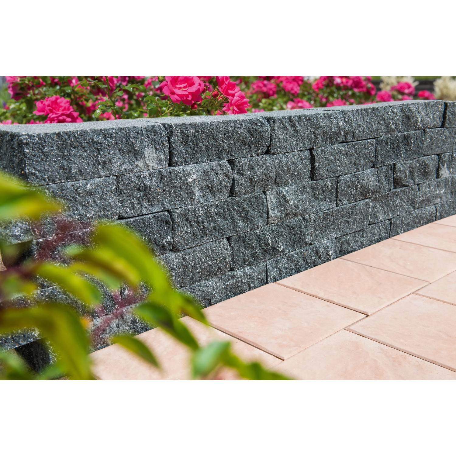 Diephaus Mauerstein Maximo Brista Schwarz 42 x 21 x 12,5 cm PE3 kaufen ...
