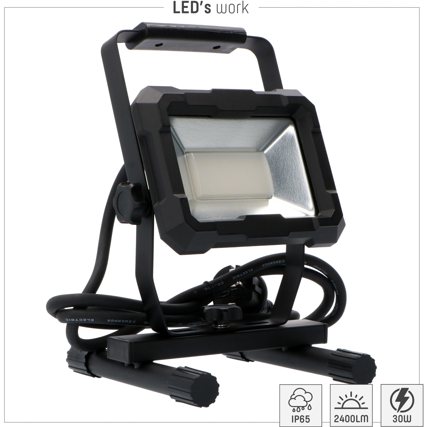 LED-Arbeitsleuchte 30 W 2500 lm 4000 K IP65 kaufen bei OBI