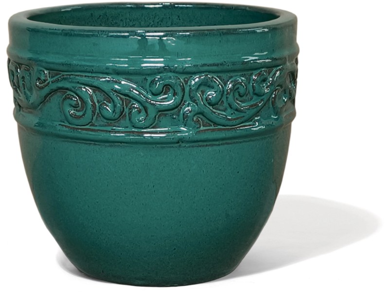 Kirschke Pflanzgefäß Country Garden Chester 38 cm Ocean kaufen bei OBI