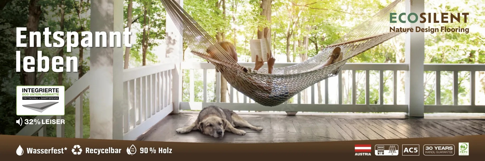 Kaindl Proganic Laminat 8,5 mm Wasserfest Eiche Cordoba Elegante kaufen ...