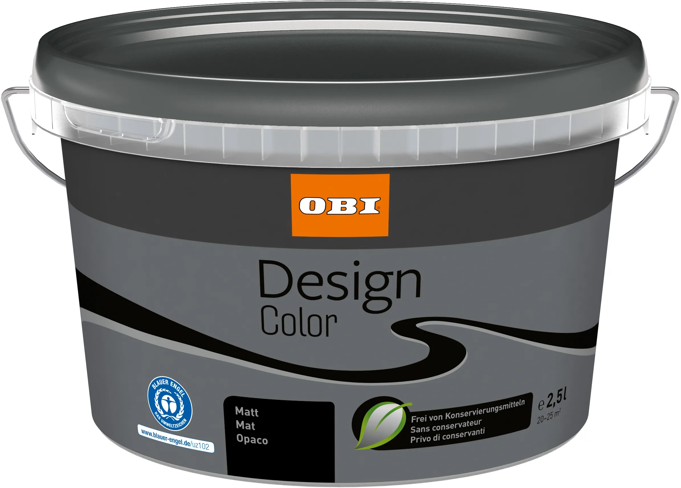 OBI Design Color matt Graphit 1 l kaufen bei OBI