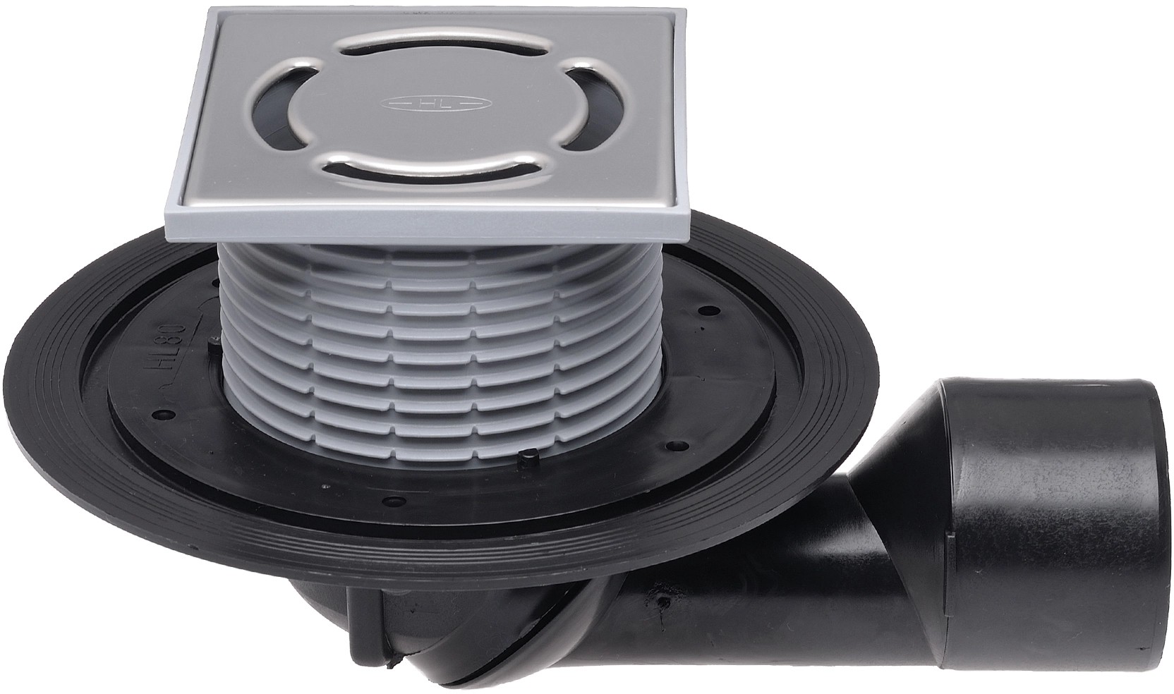 Bodenablauf DN50 / DN75 drehbar mit Geruchsverschluss Edelstahl kaufen bei OBI