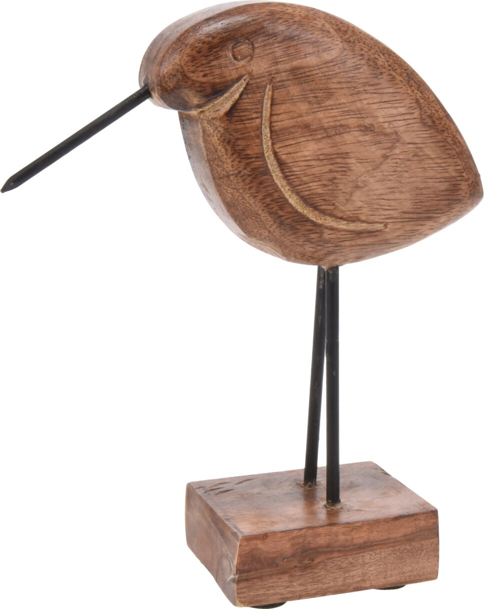 Deko Vogel Holz 2-fach sortiert 20 cm x 15 cm x 5,5 cm Natur kaufen bei OBI