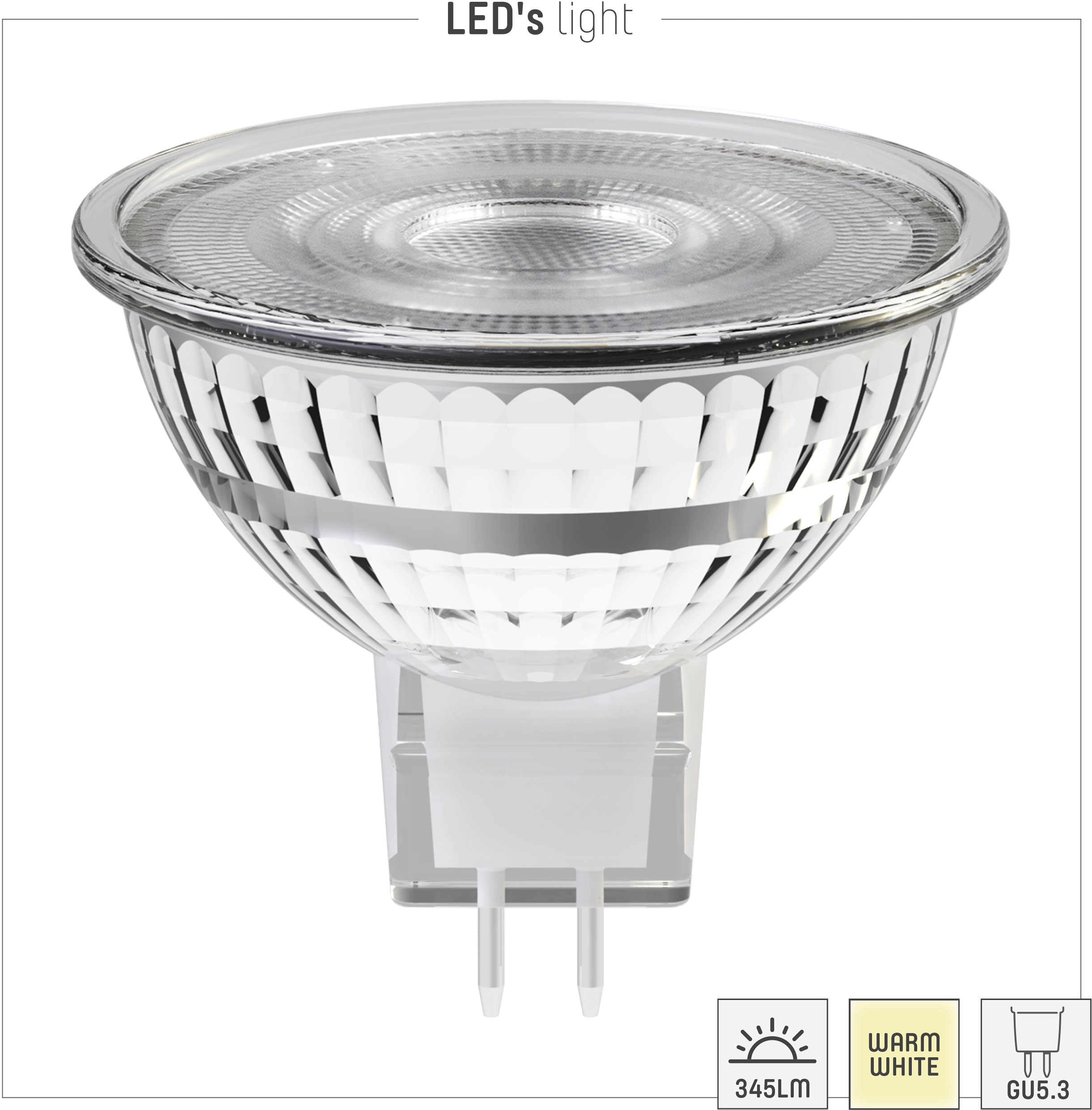 Led Spot Gu5 3 Mr16 4 2 W Ø 5 Cm X 4 4 Cm Klar Kaufen Bei Obi