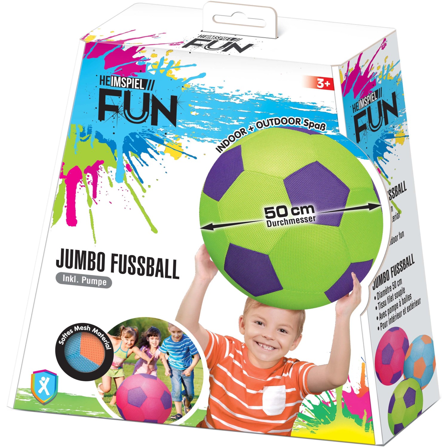 Xtrem Jumbo-Fußball Heimspiel Fun 50 cm kaufen bei OBI