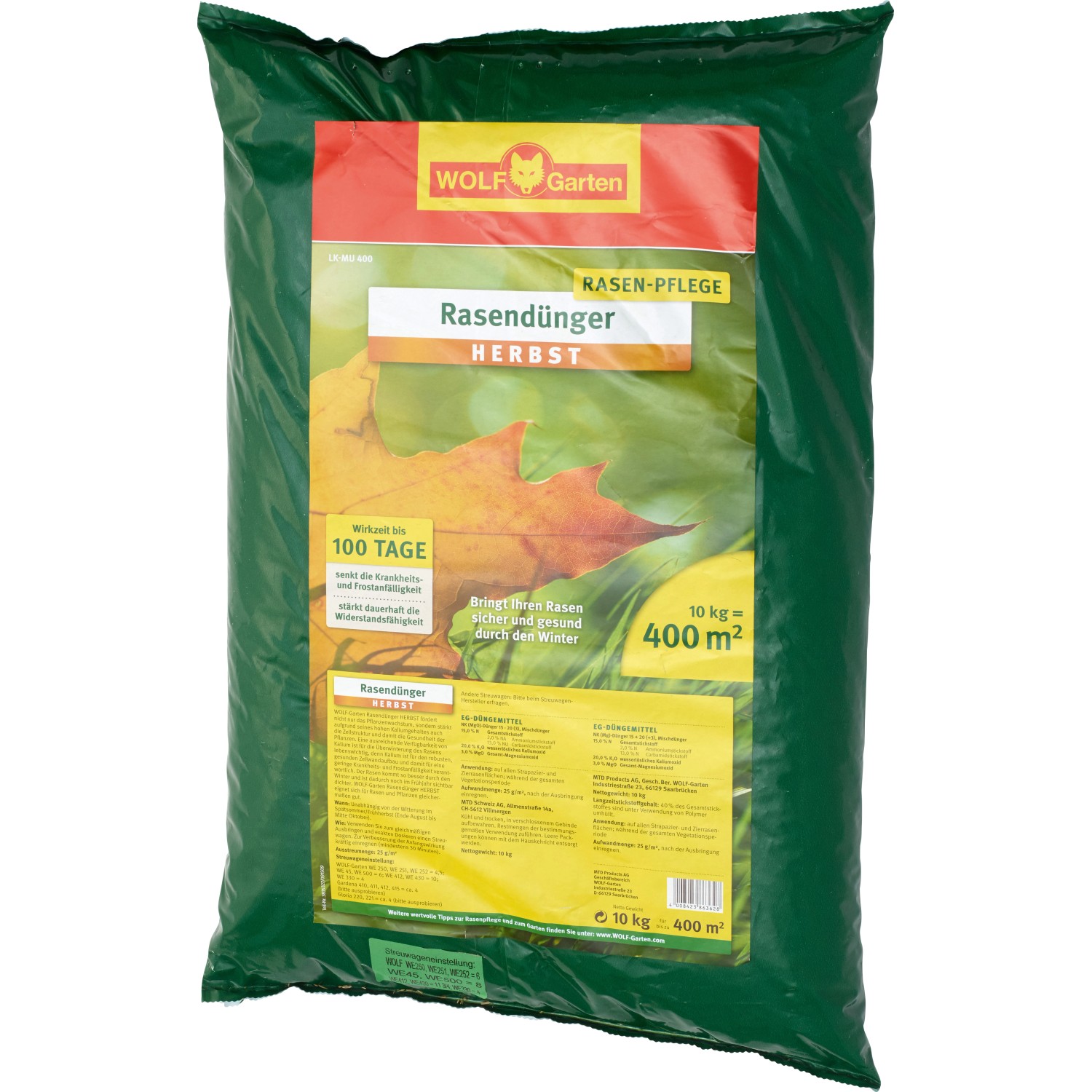 Wolf-Garten Herbst-Rasendünger 10 kg kaufen bei OBI