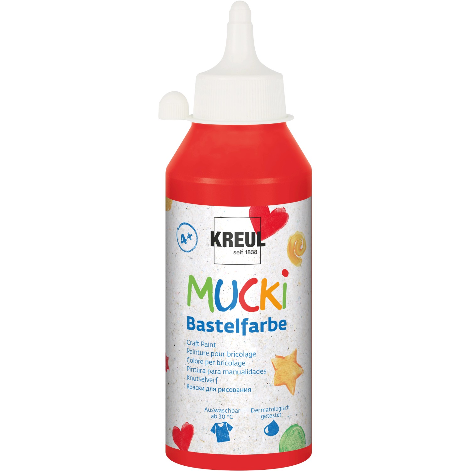 Mucki Bastelfarbe Rot 250 ml kaufen bei OBI