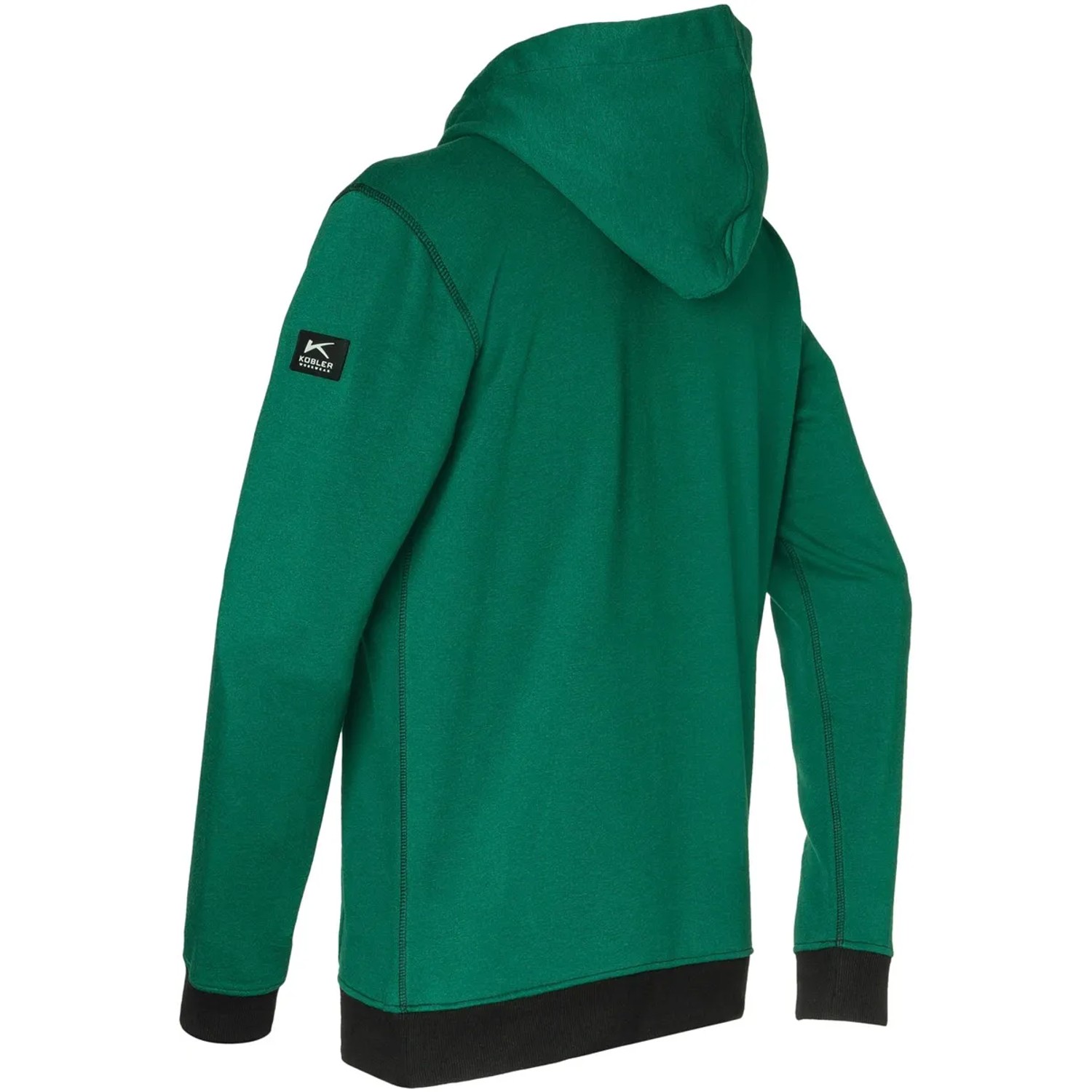 Kübler Pulse Handcraft Hoodie Moosgrün/Schwarz Gr. M kaufen bei OBI