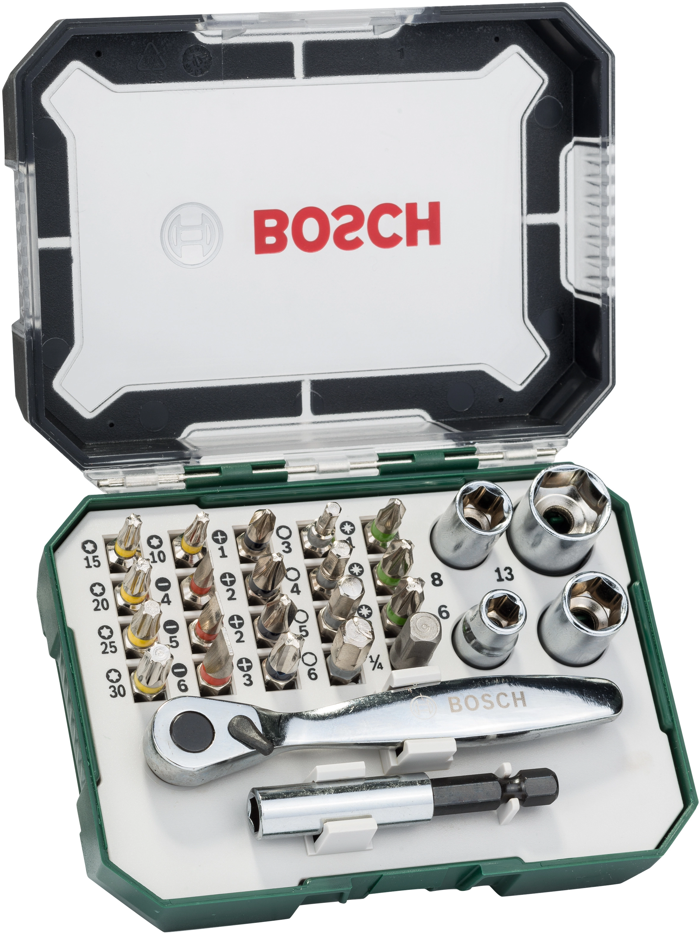 Bosch Schrauberbit-Set mit Ratsche 26-teilig kaufen bei OBI