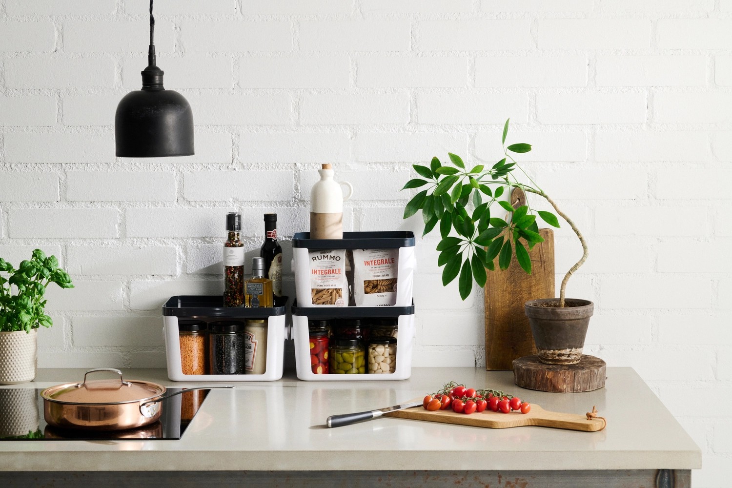 SmartStore Compact Access weiß Aufbewahrungsbox kaufen bei OBI