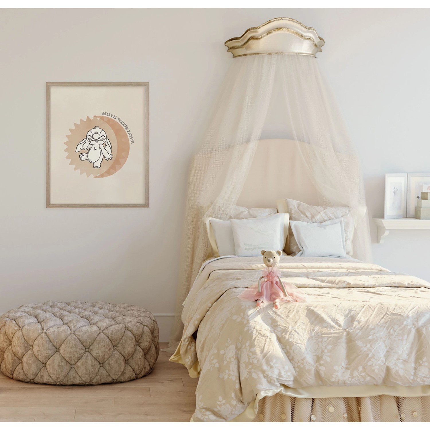 Komar Wandbild Disney Lilo and Stitch Move with Love 30 cm x 40 cm ...