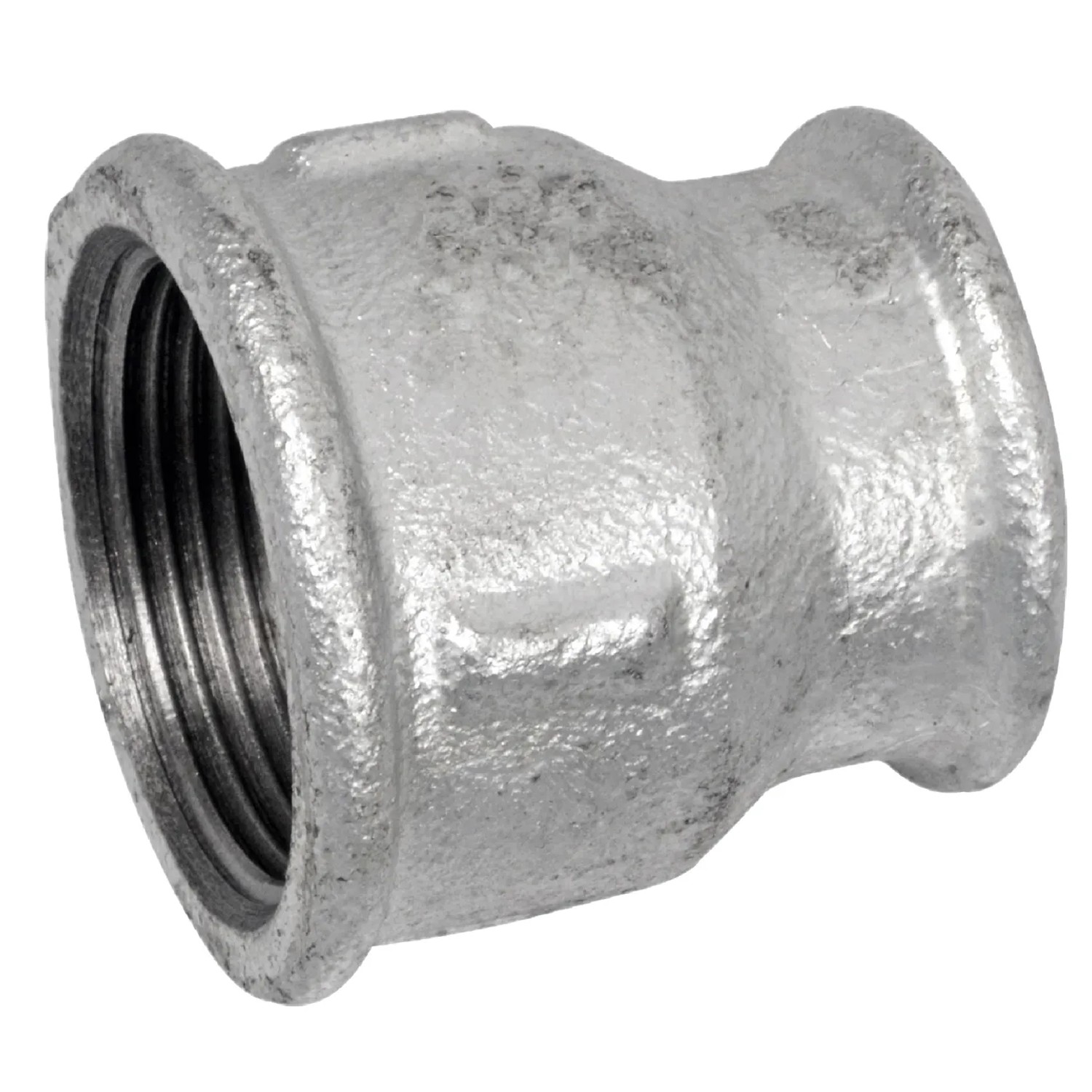 Kirchhoff Reduzier-Doppelmuffe 44,9 mm (1 1/2" IG) x 39 mm (1 1/4" IG ...