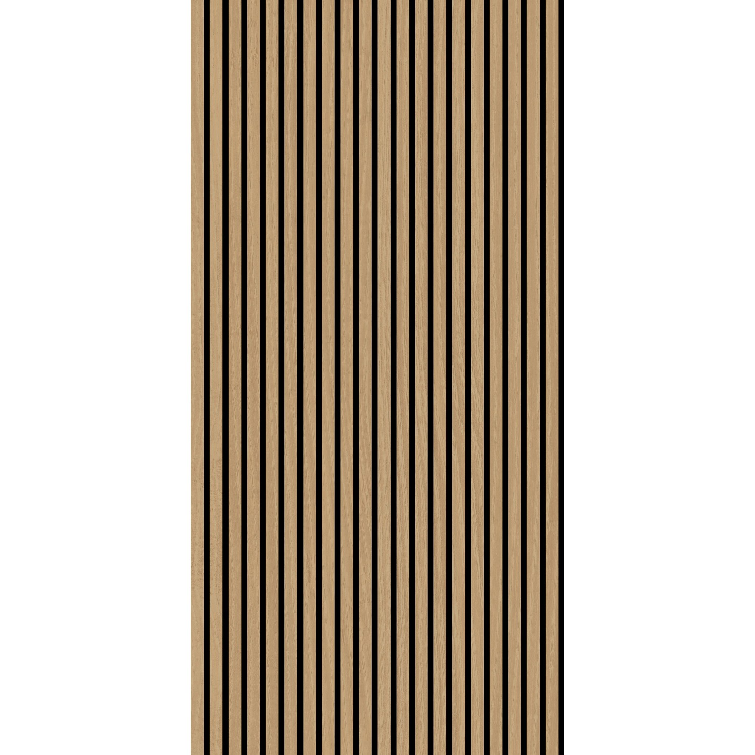 Jangal Wandpaneel Solid Teak MDF Furnier 240 x 60 x 2,2 cm kaufen bei OBI
