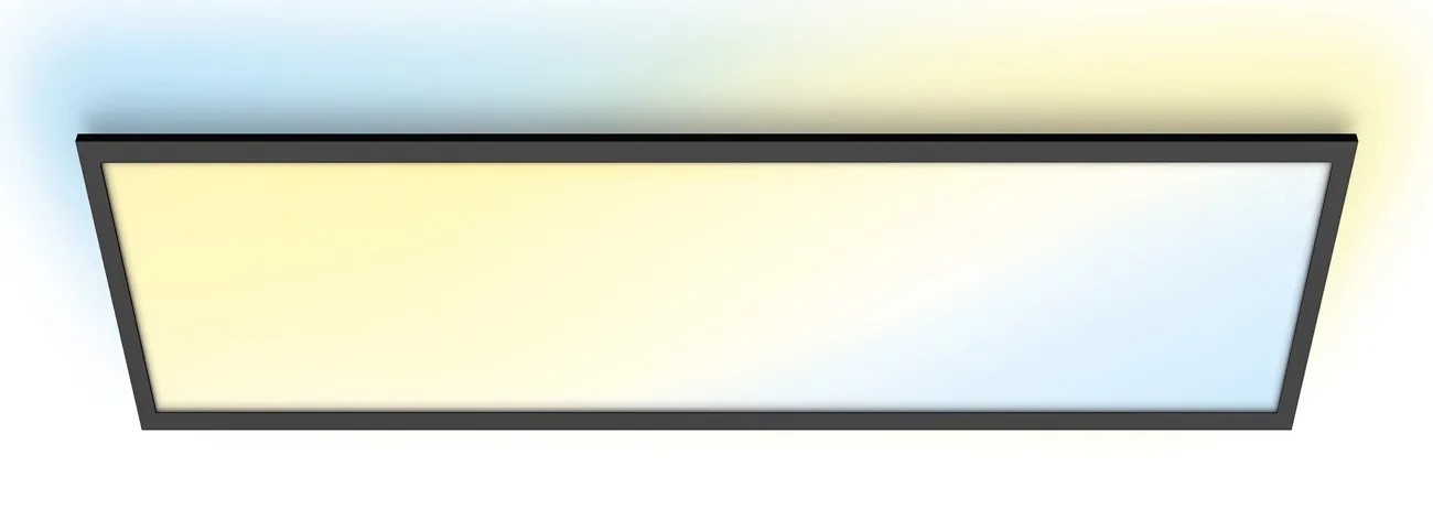 WiZ LED-Panel Rechteckig Tunable White 3400 lm Schwarz 119,5 cm x 29,5 ...