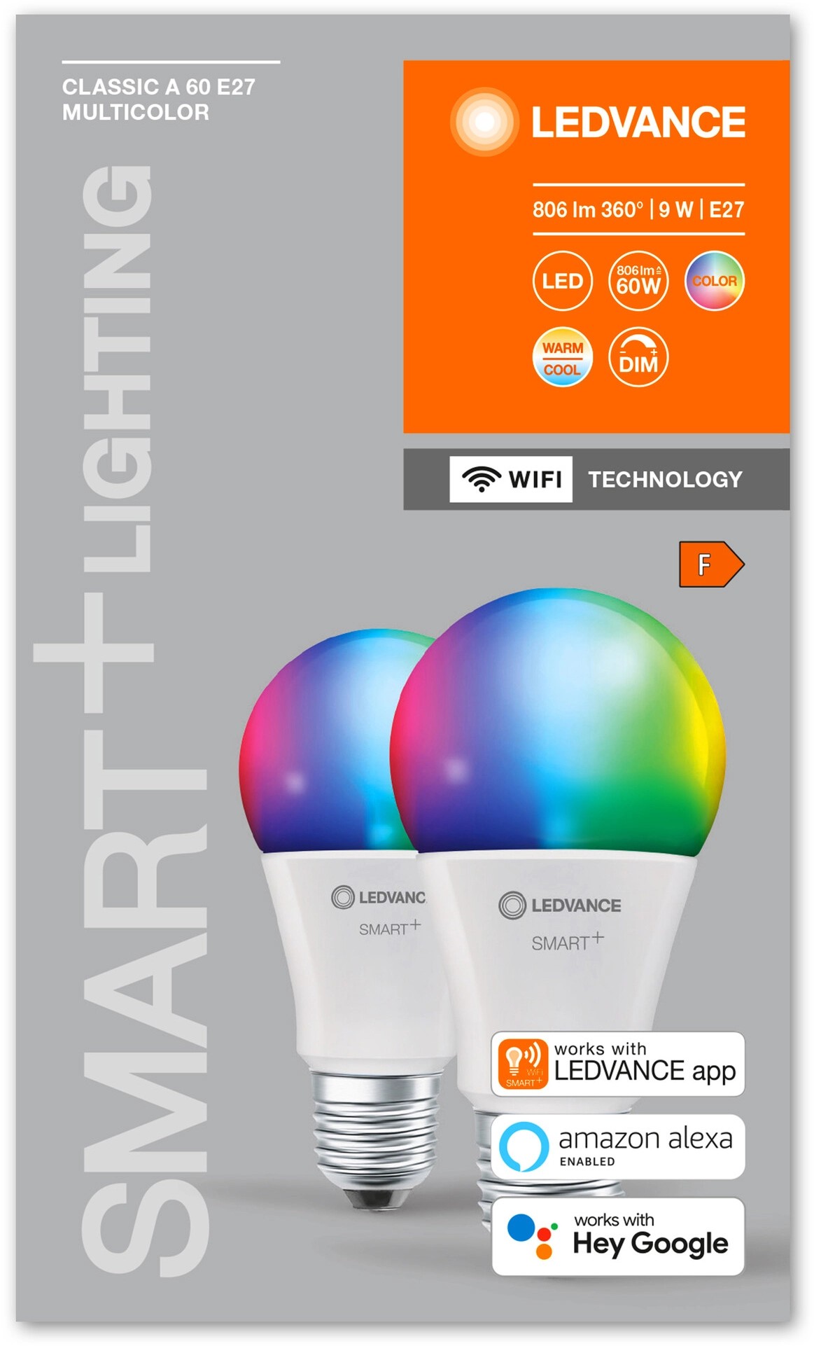 Ledvance Smart+ Leuchtmittel Wifi Classic RGBW E27/9 W Weiß kaufen bei OBI