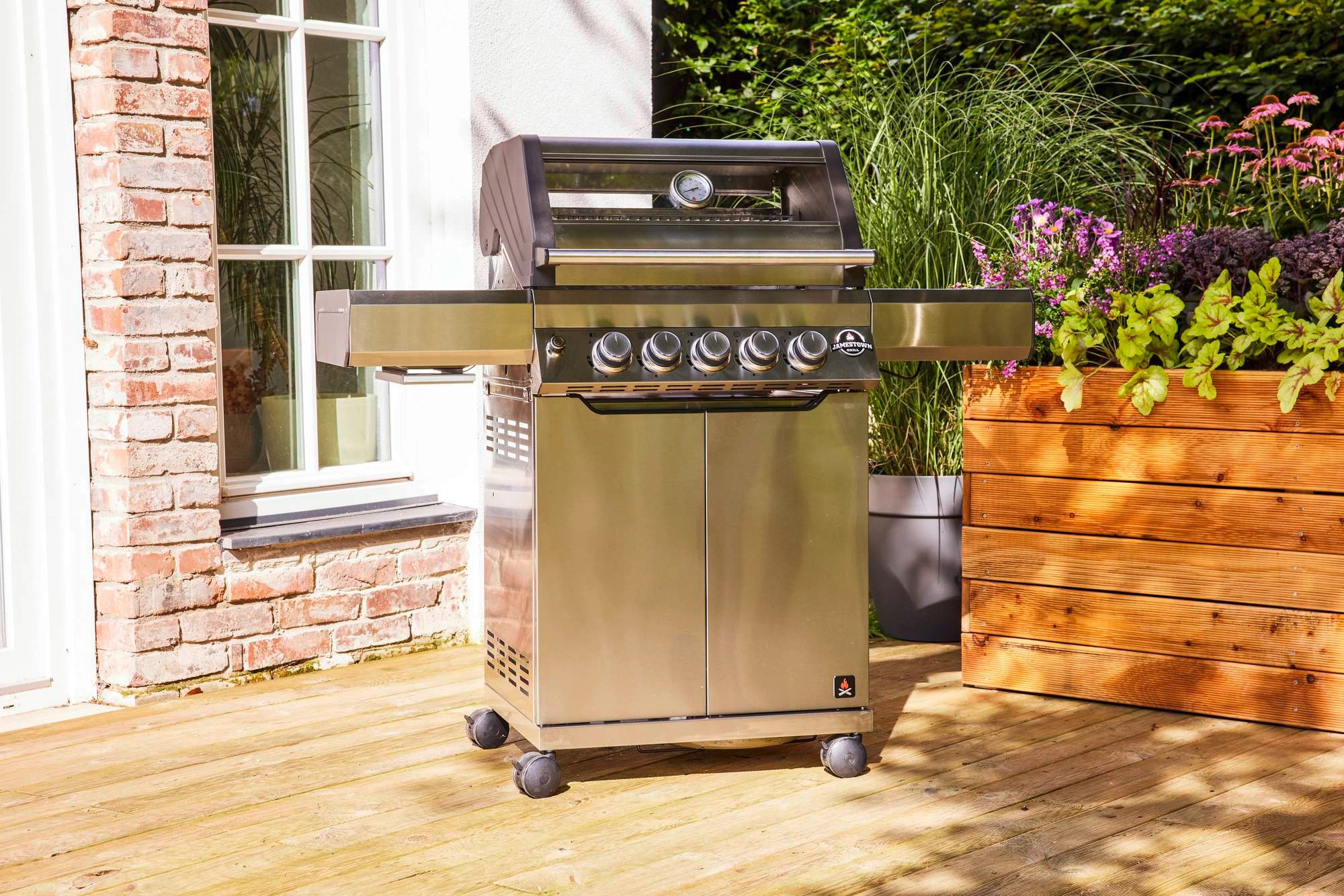 Jamestown 3 Brenner Gasgrill Knox Kaufen Bei Obi