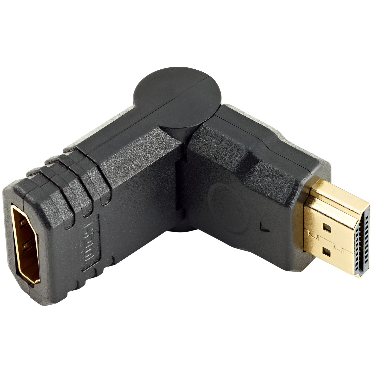 OBI HDMI-Adapter vergoldet 180° winkelbar kaufen bei OBI